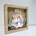 Personalized Money Box Name Savings Piggy Bank Coin Bank Unicorn Design ...