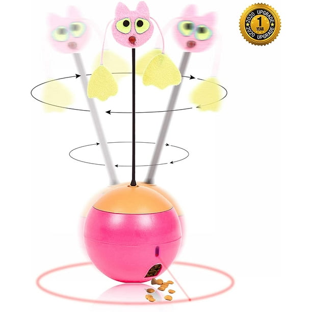 Cat Toy, 360 Degree Self-Spinning Ball, Interactive Cat Toy for Cats ...