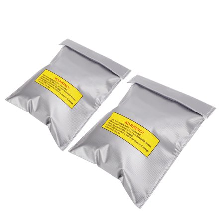 Lipo Battery Safe Bag, Fire Retardant Charging Hole Design Batteries ...