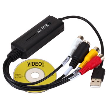 DIGITNOW USB Video Capture Converter - Analog to Digital VCR Transfer ...