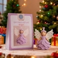 DIY Crochet Angel Ornament Kit, 6 in Tall, Beginner-Friendly Craft ...