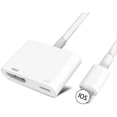 Compatible with iPad iPhone to HDMI Adapter Cable, Digital AV Adapter ...