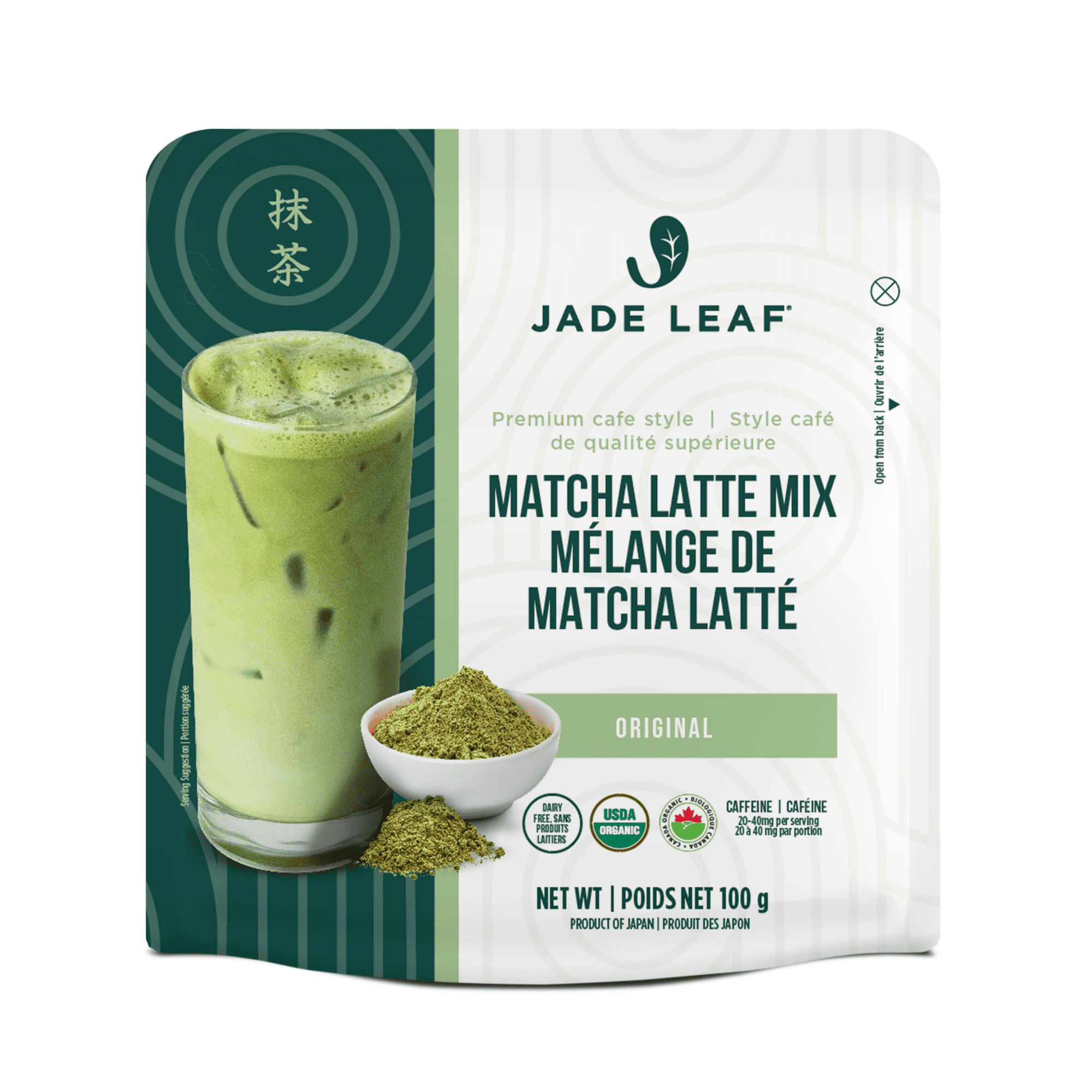 Click here for Jade Leaf Original Matcha Latte Organic Mix 100g 1... prices