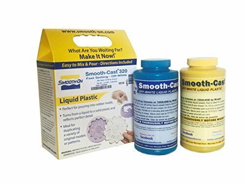 Smooth-Cast 320 - Off-White, Ultra Low Viscosity Liquid Plastic - Pint ...