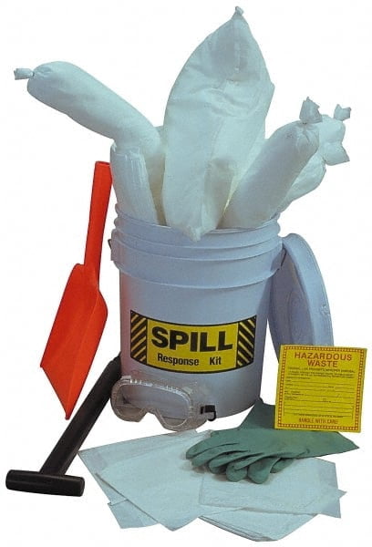 PRO-SAFE Universal Spill Kit 5 Gal Polypropylene Pail - Walmart.com