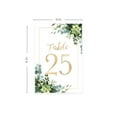 Lush Greenery Wedding Table Numbers / 28 Wedding Table Number Cards ...