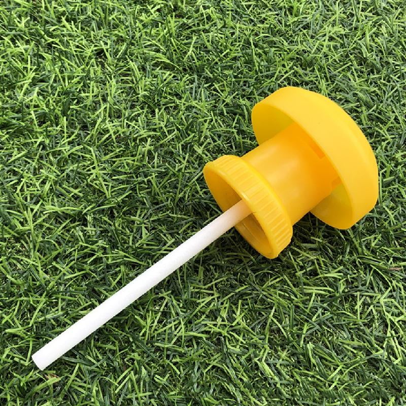 Buy TONKBEEY Yellow Plastic Fly Trap Killer Cap Fly Drosophila Trap ...