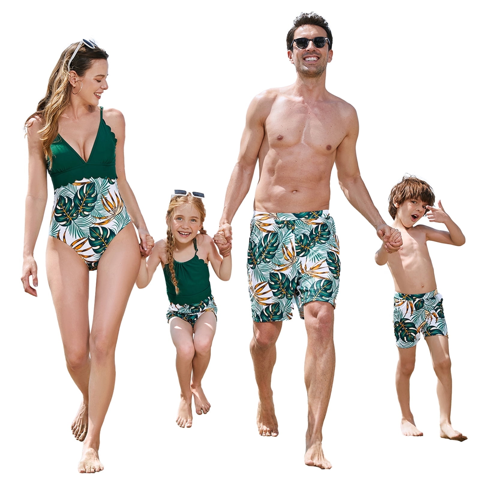 Click here for Patpat Mens Swim Trunks Tropical Plants Swim Short... prices