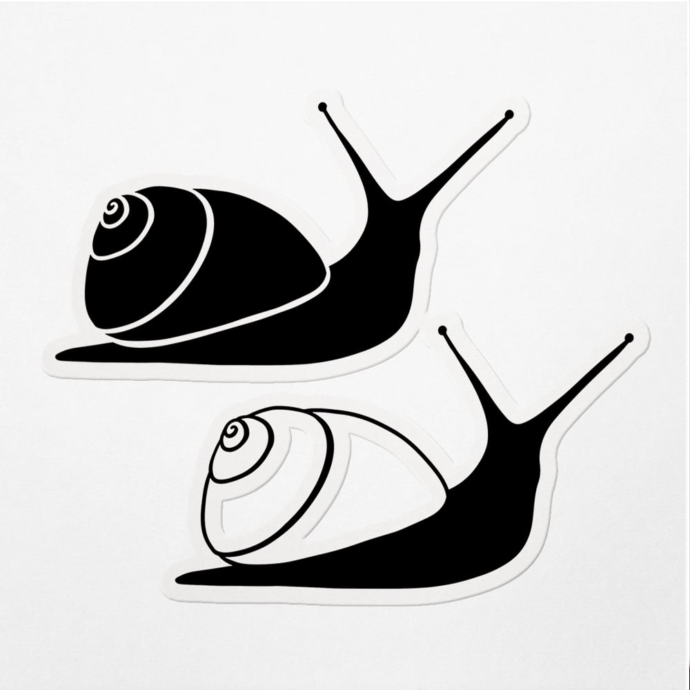 Vinyl Stickers Decals Of Snails Animal V2 - Waterproof - Apply On Any ...