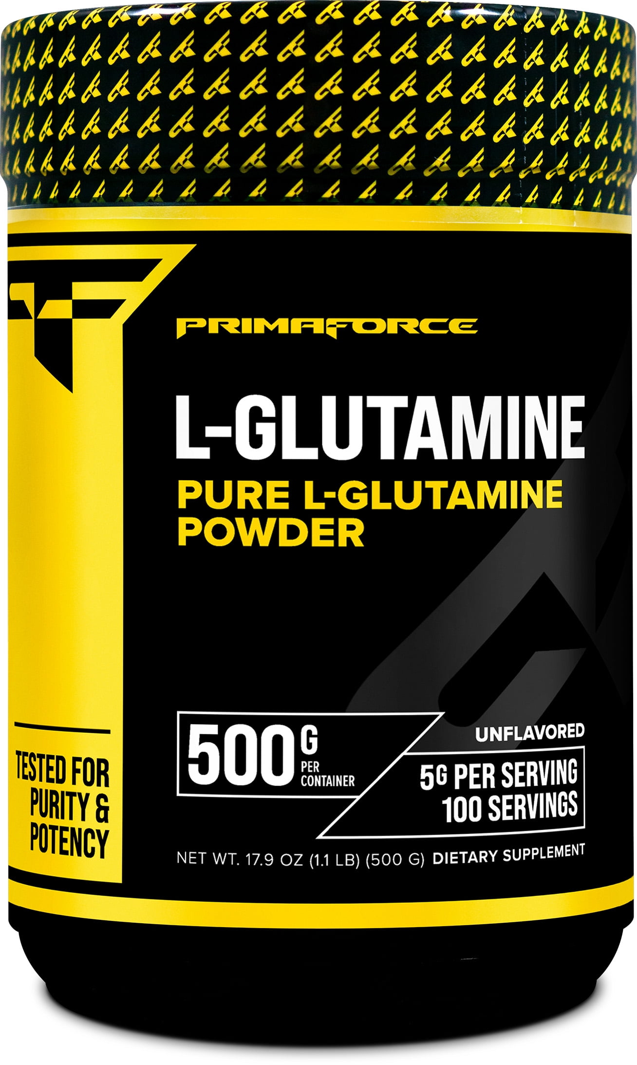 Primaforce L-Glutamine Powder 500 Grams (1.1 LBS) - Walmart.com