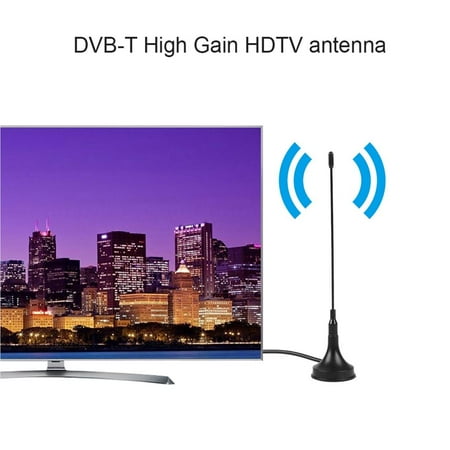 Digital DVB-T Indoor HDTV Antenna UHF/VHF Dual Antenna Band TV Antenna ...