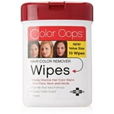 Color Oops Hair Color Remover Wipes 10 Ct - Walmart.com
