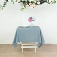 Efavormart 54x54" DUSTY BLUE Wholesale Linens Seamless Polyester Square ...
