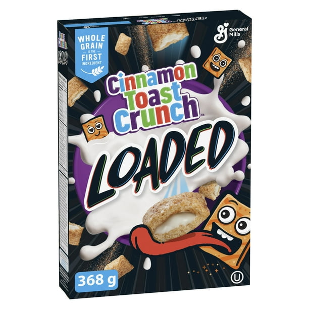 Cinnamon Toast Crunch Loaded Cereal, Whole Grains, 368 g - Walmart.ca