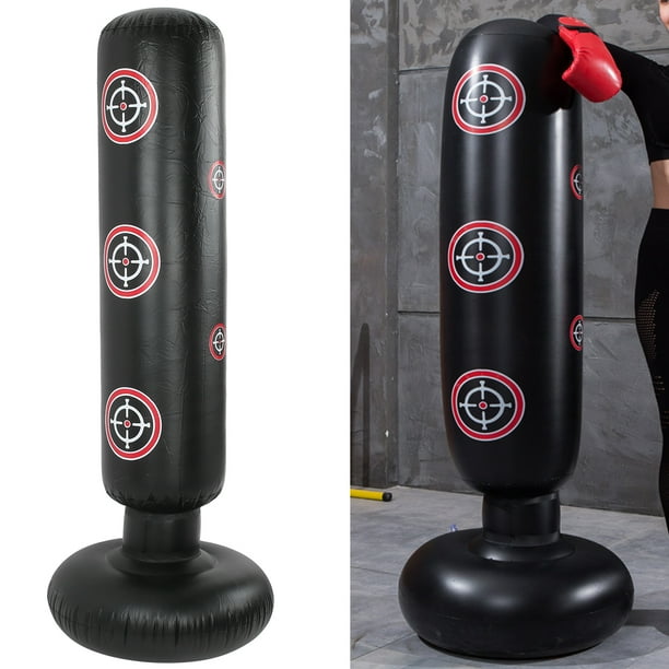 Inflatable Boxing Column, Inflatable Boxing Bag Portable Vertical PVC ...