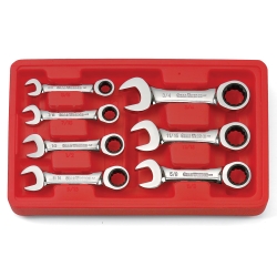 Stubby Wrench Set SAE 7 Piece - Walmart.com