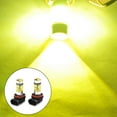 2x H11 H8 Led Yellow Fog Light Bulbs 4300K 100W 1500LM Super Bright DRL ...