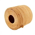 Rattan Tissue Box Toilet Paper Cover Wicker Decorative Holders with Lid ...