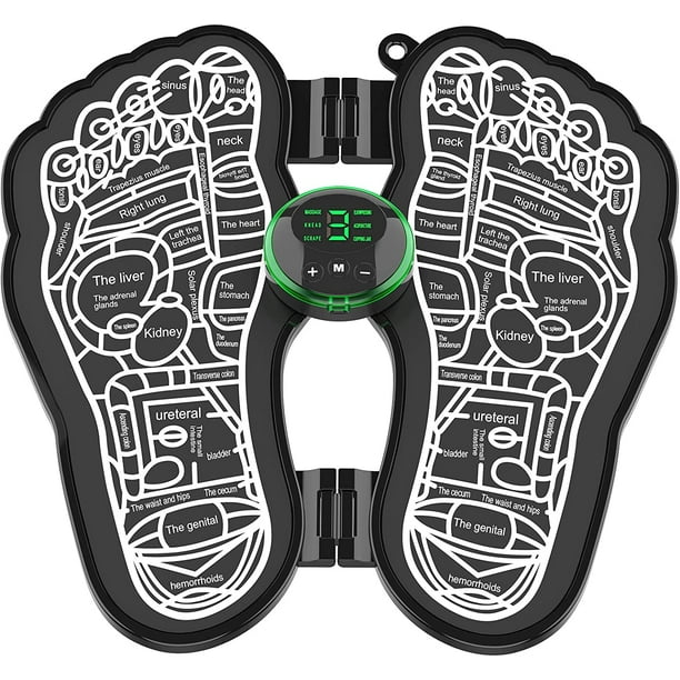 Ems Foot Stimulator Massager Mat Electric Feet Acupressure Pad Anti