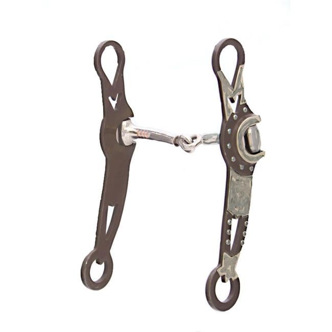 Robart Pinchless bits IW122 5 in. Victory Show Snaffle Bit - Walmart.com