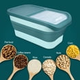 Cadrim Large Airtight Dog Food Storage Container, Foldable & Portable ...