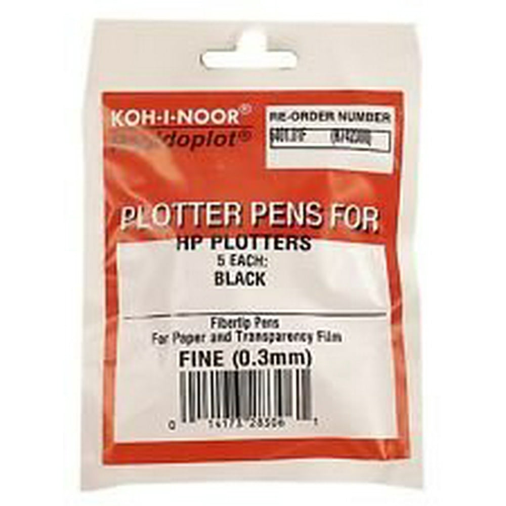 HP 17846P HP PLOTTER PENS SET OF 5 PENS - SEALED 1996 PACKAGE - Walmart ...