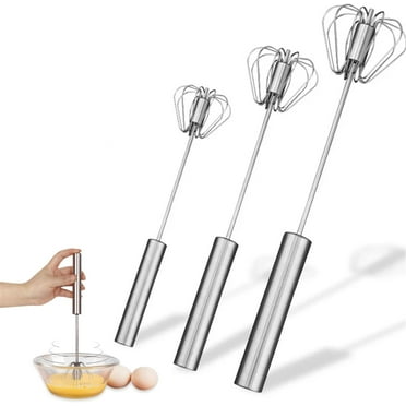 Red Non-Scratch Commercial Whisk - 10.37" Dishwasher Safe Egg Beater ...