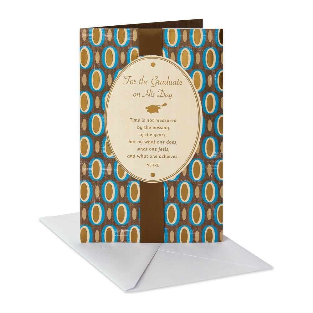 American Greetings Graduation Card (Time to Celebrate) - Walmart.com ...