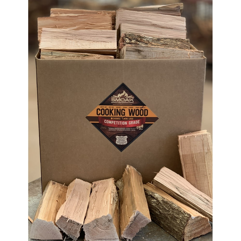 Smoak Firewood's Cooking Wood Mini Logs (8inch pieces 60-70lbs) - Maple ...