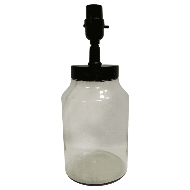 Threshold Lamp Base Round Glass