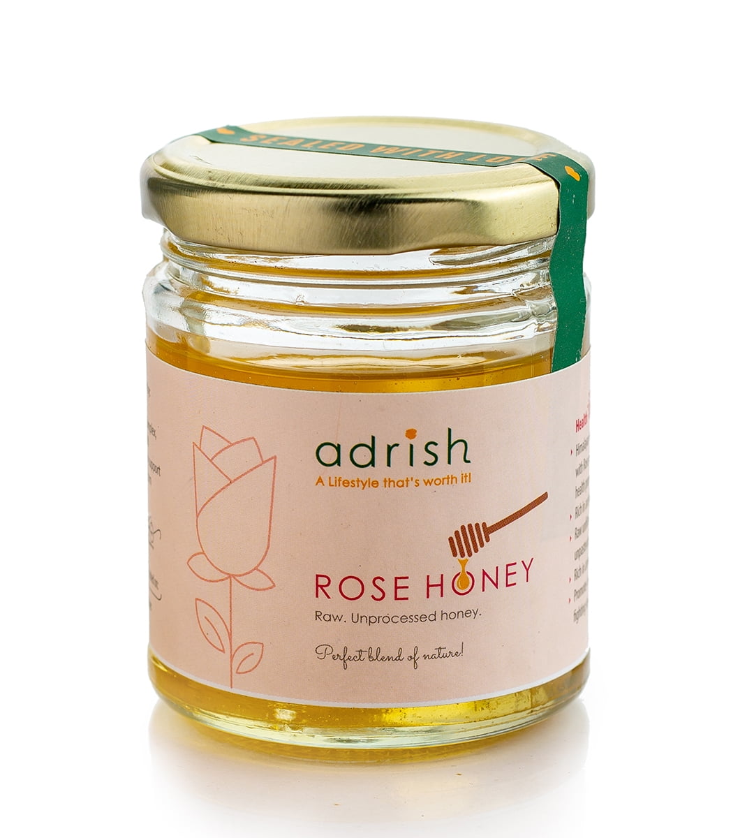 Adrish Zerowaste Rose Honey 200gm (7.05oz) - Walmart.com