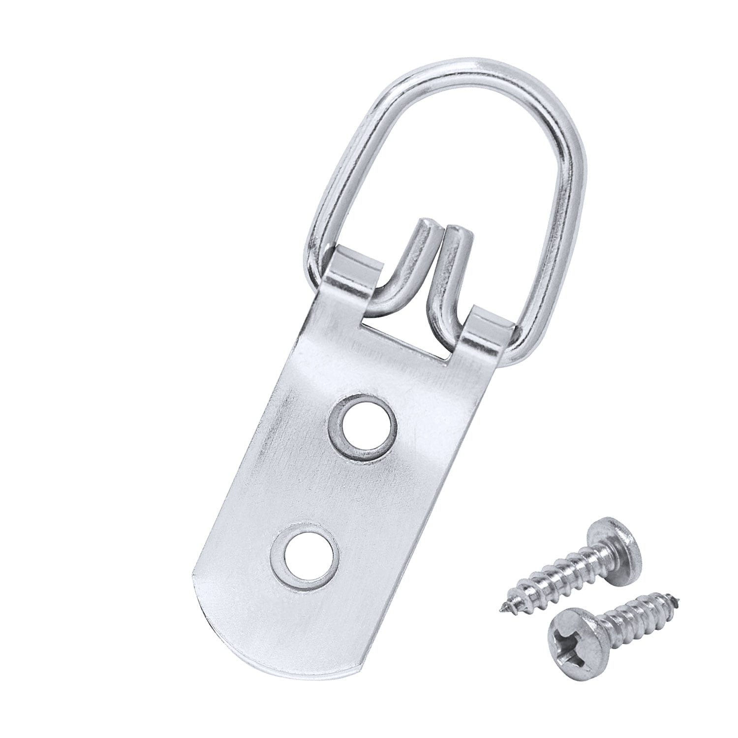 Framer Supply Heavy Duty 2 Hole Steel D-Ring Picture Hangers & #6 1/2 ...