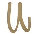 Wooden Letter Unfinished, Colleen Font, Craft Cutout - Walmart.com