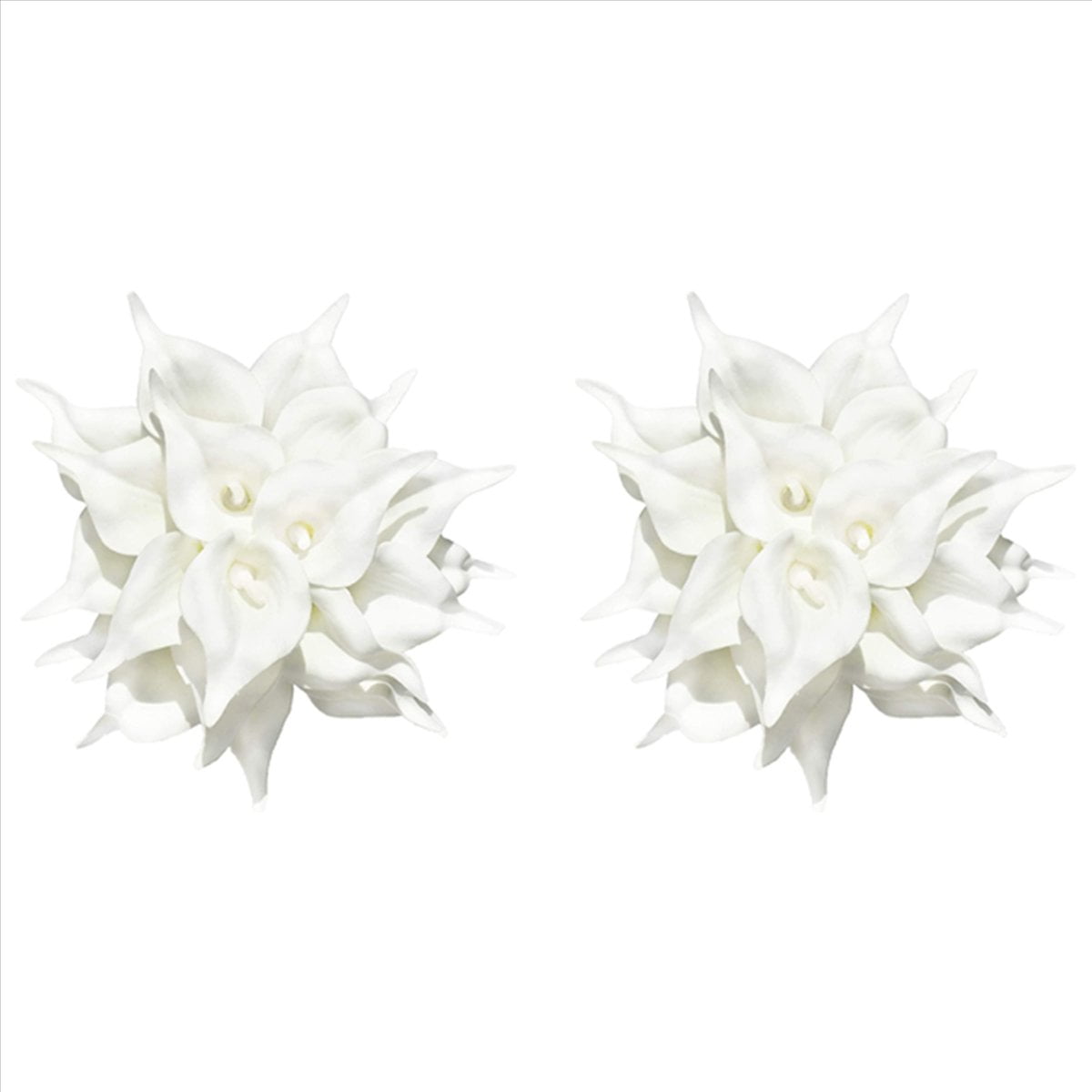 Click here for Unbranded 40 Pcs Artificial White Calla Lily Flowe... prices