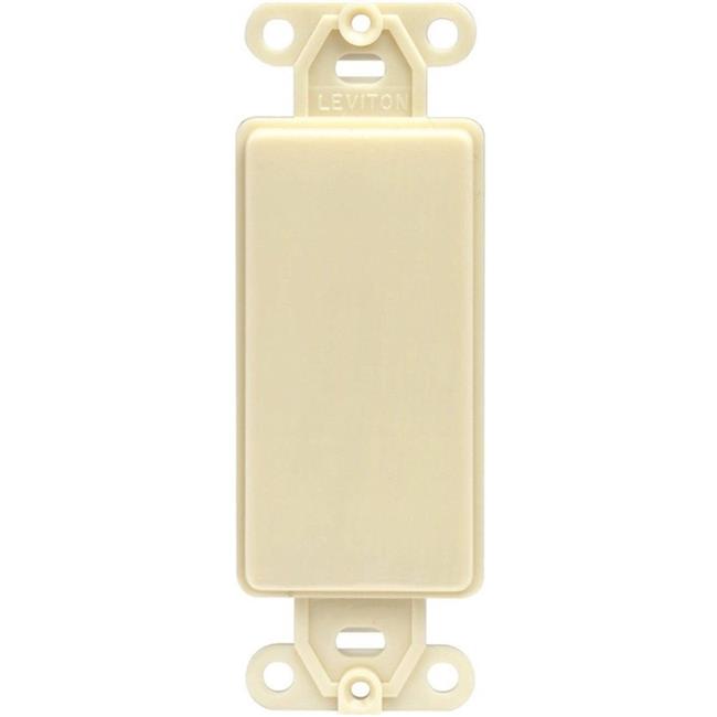 Leviton Manufacturing 871996 Electrical Wall Plate, Decora Blank Insert ...