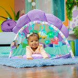 Disney Baby The Little Mermaid Baby Activity Gym & Play Mat with Tummy ...