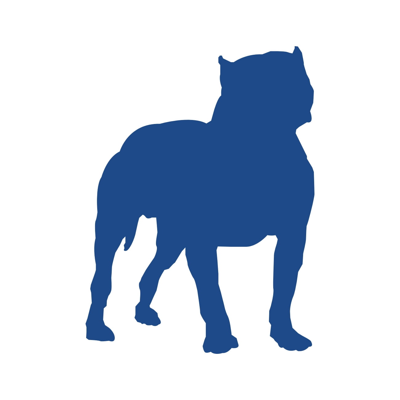 Pitbull Sticker Decal Die Cut - Self Adhesive Vinyl - Weatherproof ...