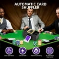 Automatic Electric Card Shuffler, Battery-Operated Poker Shuffle ...