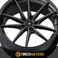 18x9 Konig 37B Oversteer Gloss Black Wheel 5x100 (42mm) - Walmart.com