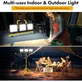 225W 22500 Lumen Work Lights with Stand, Three Head LED Work Light with ...