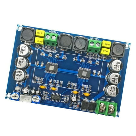 150W Dual-channel Stereo Amplifier Board Double audio power amplifier ...