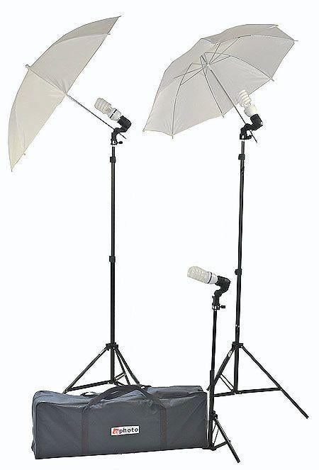 PHOTOGRAPHY VIDEO CONTINUOUS LIGHTING UMBRELLA KIT U303 - Walmart.com