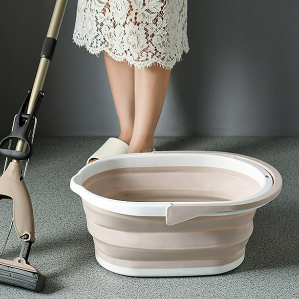 Huadaliy Collapsible Bucket Rectangular Car Wash Bucket for House ...