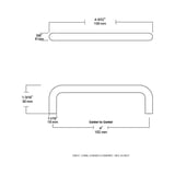 Liberty 4" Wire Cabinet Pull, Available in Multiple Colors - Walmart.com
