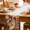 Ballerina Table Runner Linen Burlap Table Runner 72 Inches Long ...
