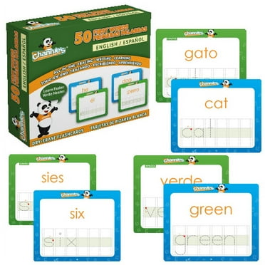 Channie’S Visual Dry Erase Flashcards For Pre-K Through First Grade ...