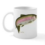 CafePress - Rainbow Trout Mug - 11 oz Ceramic Mug - Novelty Coffee Tea ...