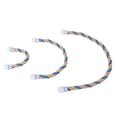Parrot Rope Perch, Flexible Cotton Stand Toy for Bird Cages, Hanging ...