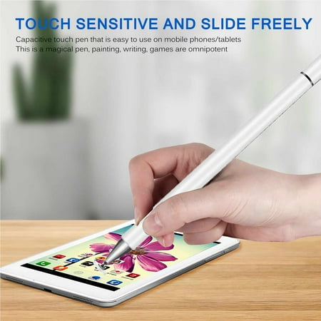 Electric Stylus Portable Wireless Magnetic Capacitive Pencil Metal Body ...