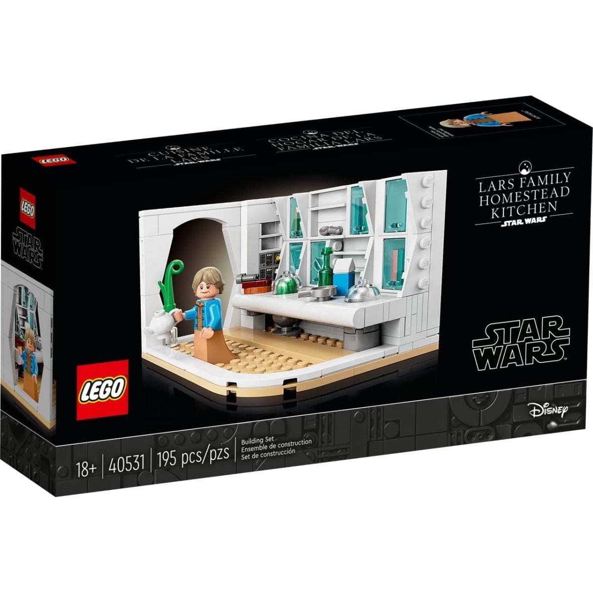 LEGO Star Wars: Lars Family Homestead Kitchen - 195 Piece Building Kit ...